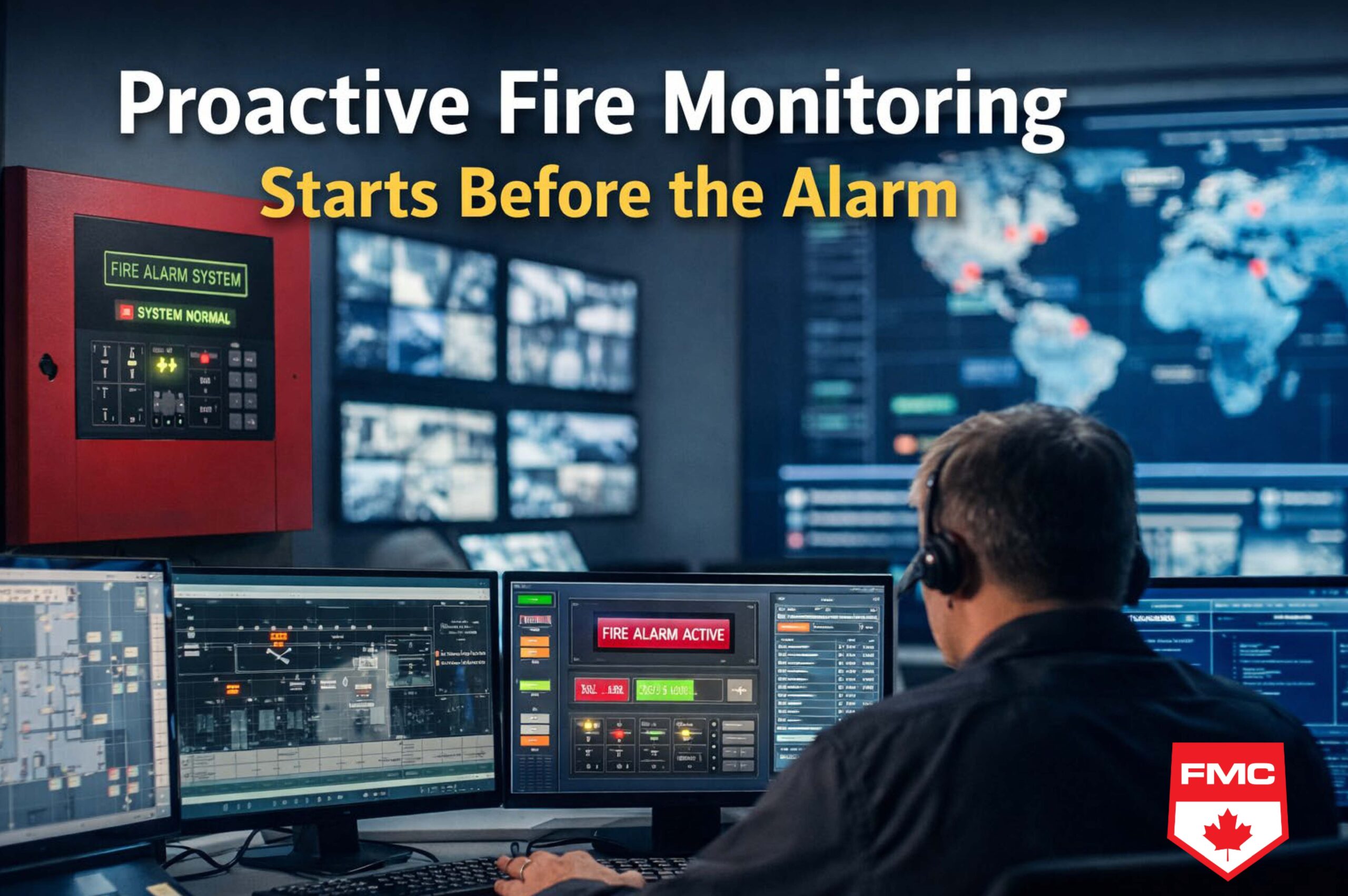 Proactive Fire Monitoring: What Happens Before Alarms
