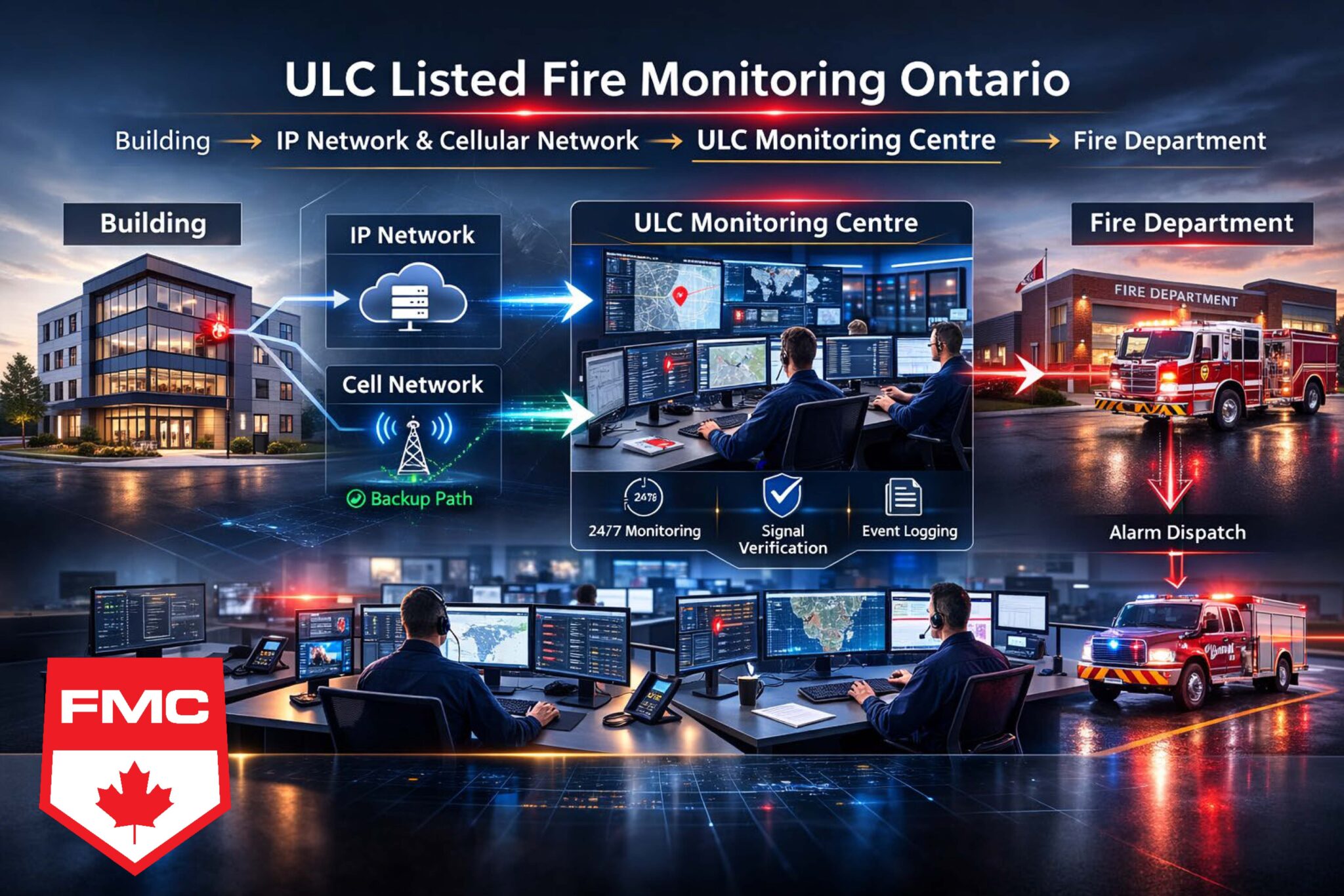 ULC Listed Fire Monitoring Ontario: What’s the Difference?